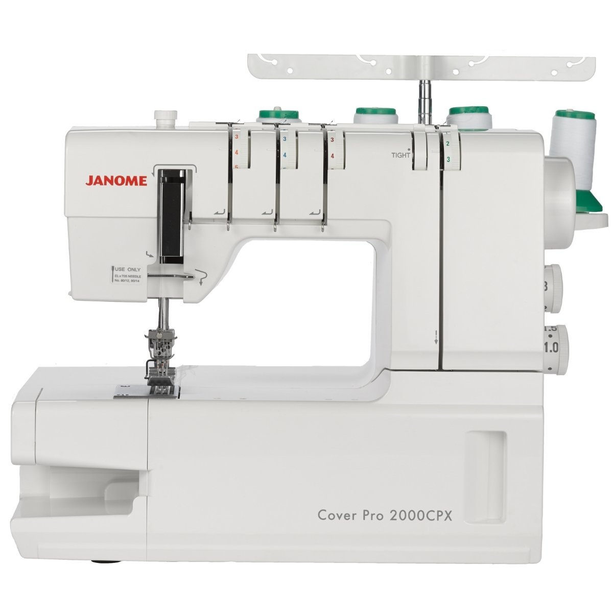 Janome Coverstitch CoverPro 2000CPX inkl Bonuskit